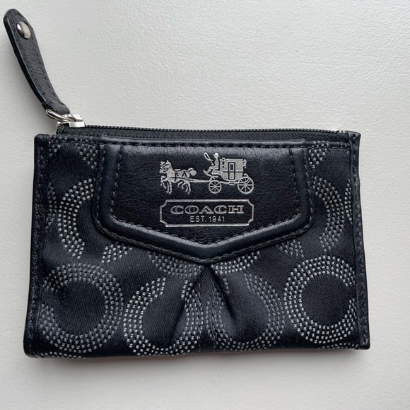 Coach | Bags | Coach Key Ring Card Holder Wallet | Poshmark
